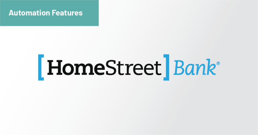 ERM Automation Features | HomeStreet Bank Case Study